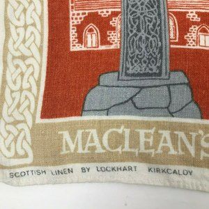 Wall Decor | Vintage Scottish Linen Lockhart Kirkcaldy Cloth Fa | Poshmark